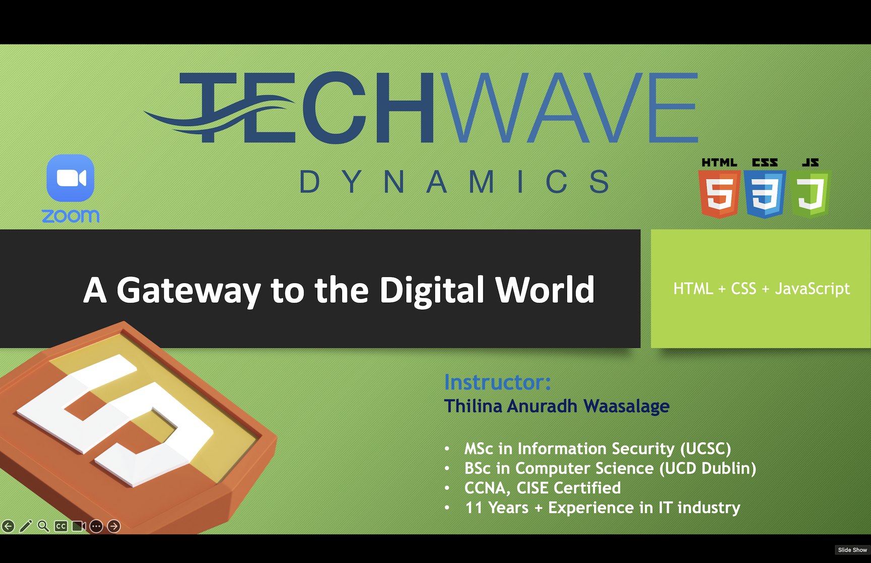 HTML & CSS Masterclass – TechWave Academy
